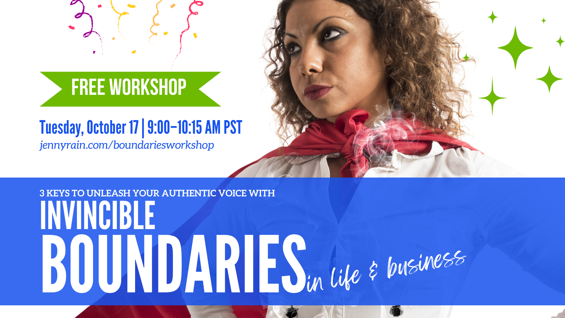 Invincible Boundaries Workshop - Jenny Rain