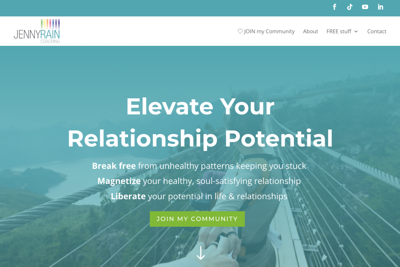 Home - Jenny Rain Coaching